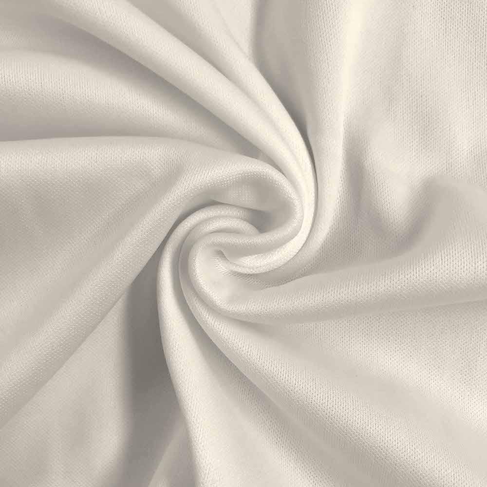 Ivory Interlock Knit 70 Denier Lining | iFabric